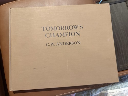 Tomorrow’s Champion by C.W. Anderson 1946 1st Edition Illustrated ...