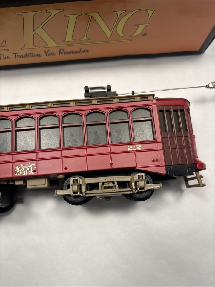 MTH Railking 30-2512-0 Semi Convertible Brill Trolley | eBay