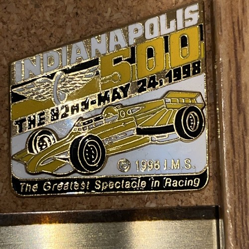 Indy 500 IndyCar Lapel Hat Pin Indianapolis Motor Speedway Exclusive ...