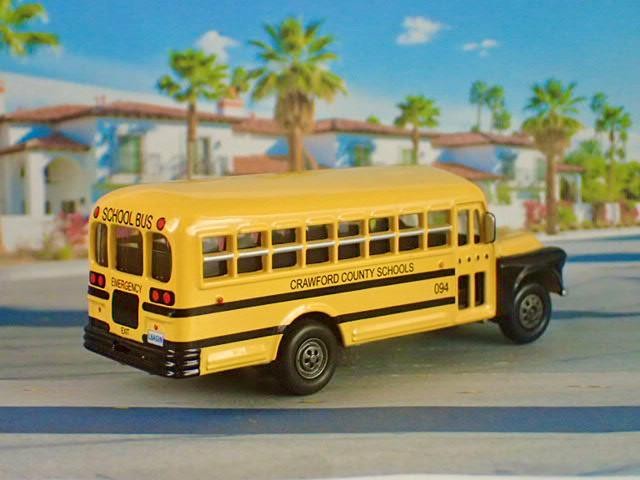 Old School 1956 Chevrolet City School Bus 3+" Length Limited Edition U ...