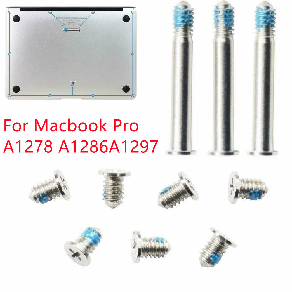 NEW 10 Bottom Case Screws For Macbook Pro A1278 A1286 A1297 Cover Case ...