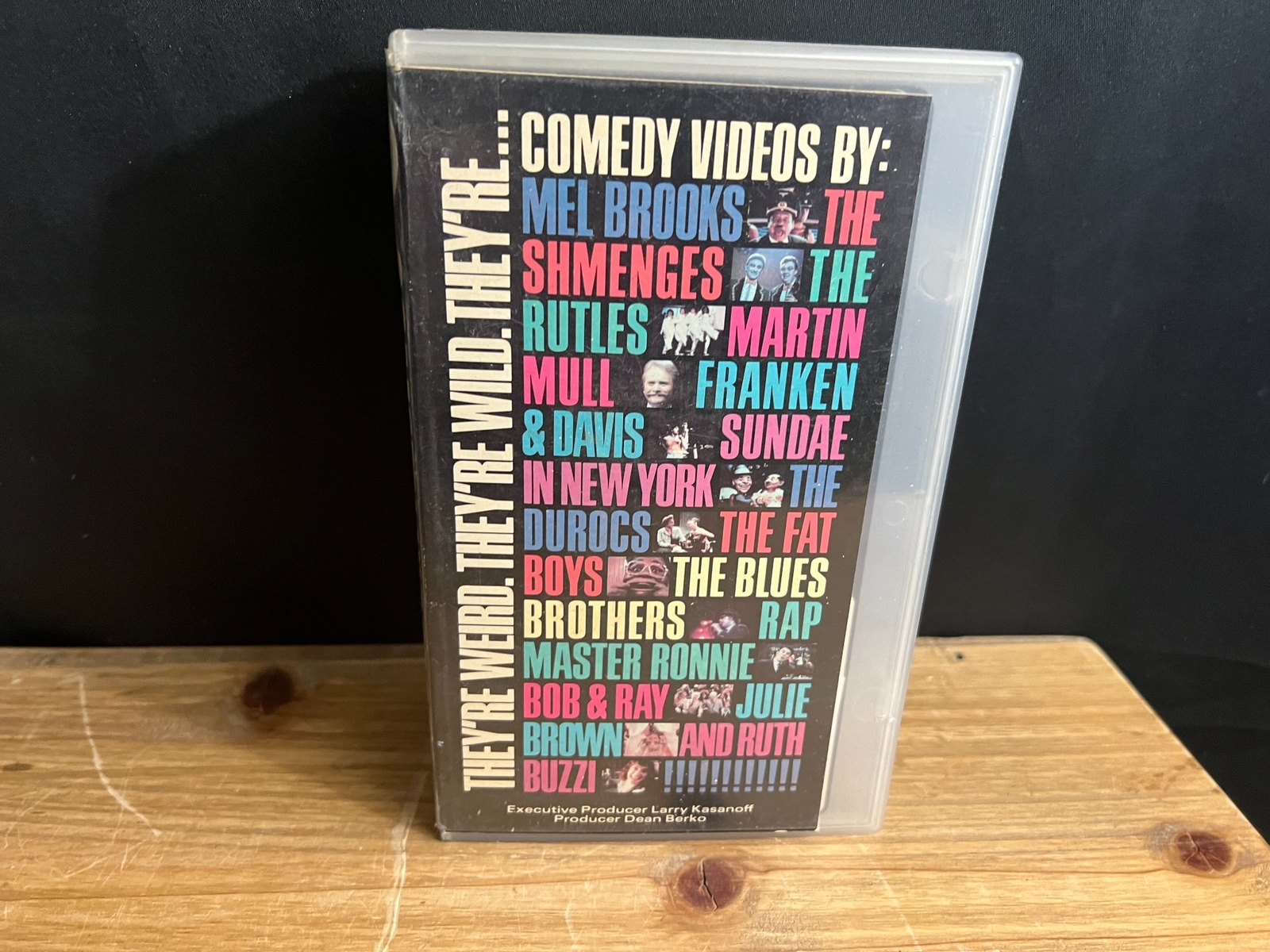 RARE COMEDY VIDEOS VESTRON VIDEO VHS OOP MEL BROOKS,THE SHMENGES,BLUES ...