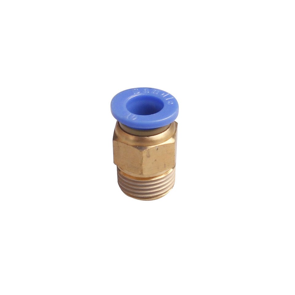 10Pcs Male Thread 6mm Pneumatic Air Tubing Connect 1/8PT Thread Quick ...