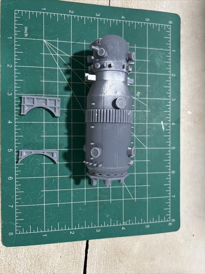 HO - Nuclear Steam Generator Early Version. Generation Flat Car Load | eBay