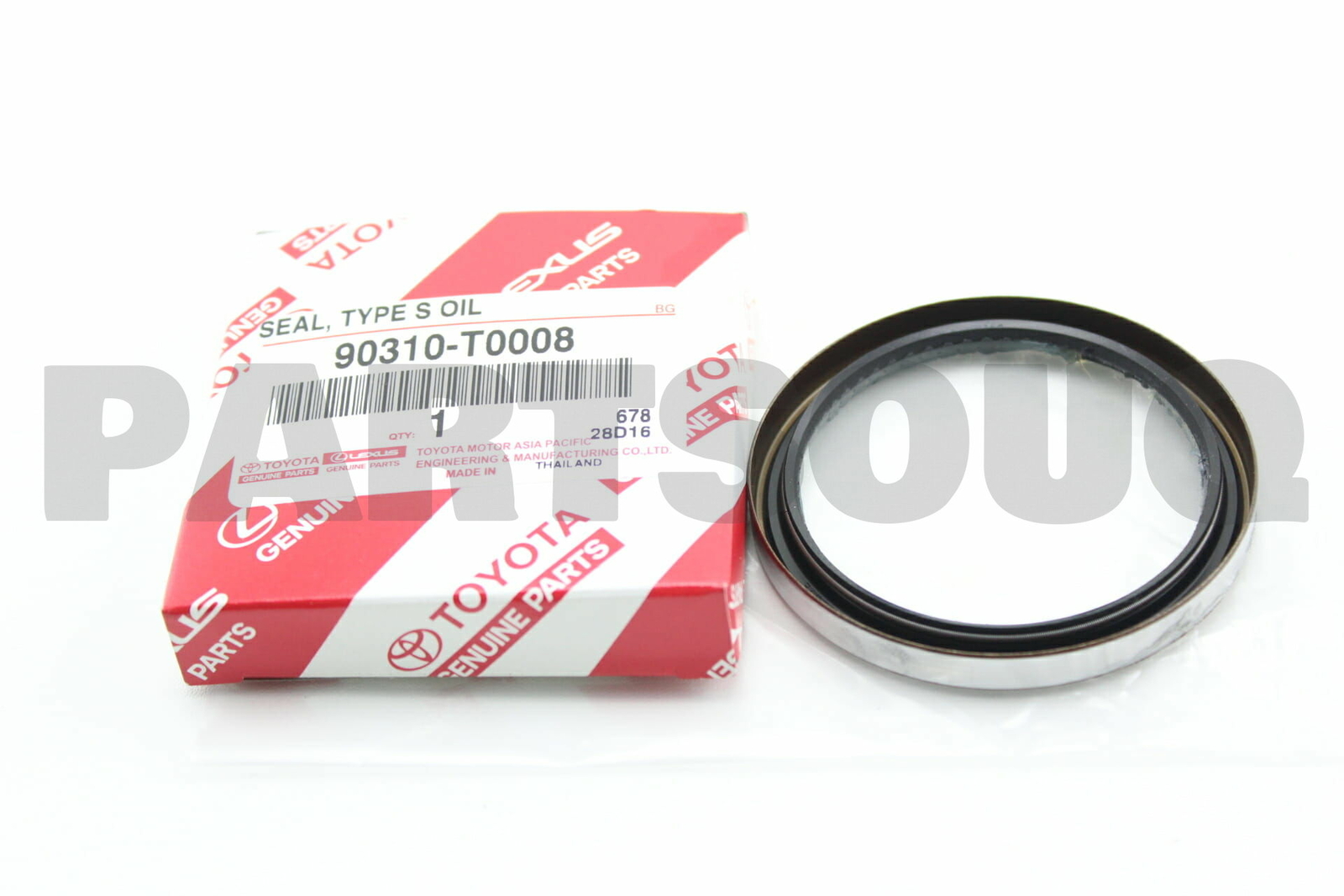 90310T0008 Genuine Toyota SEAL, OIL (FOR REAR AXLE SHAFT), RH/LH 90310 ...