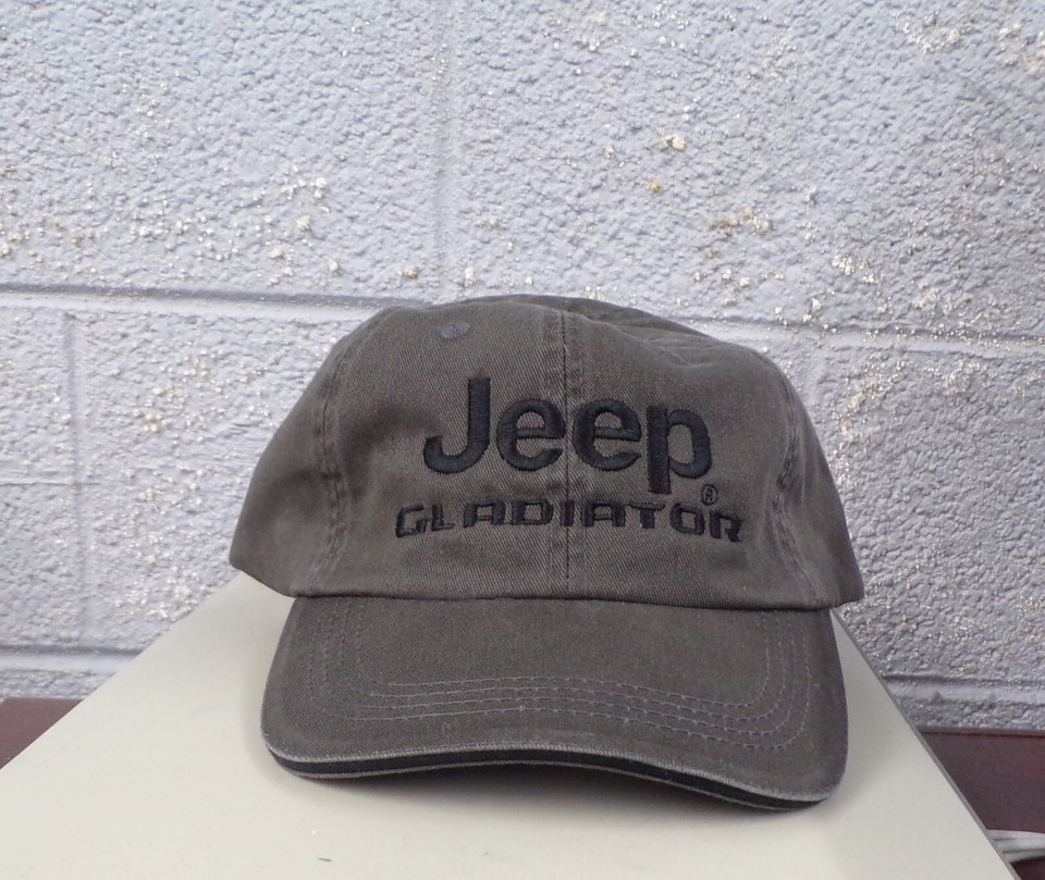 JEEP Gladiator Embroidered Ball Cap Hat Rubicon Wrangler Cherokee Track ...