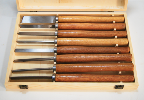 Gouges Professionnel Entaille Ciseaux Outils Pour Tour Set 8 Pièces Pot ...