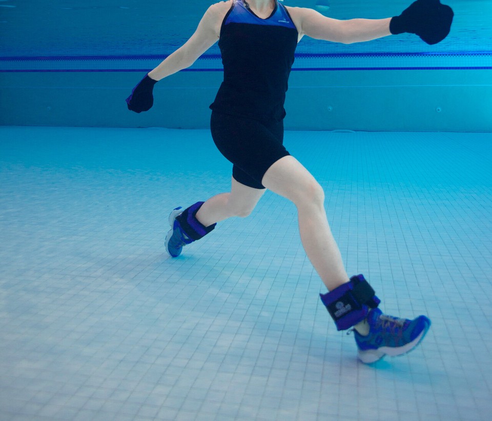 HYDRO-FIT MINI CLASSIC CUFFS Buoyant Water WEIGHTS Aerobic Ankle Wrist ...