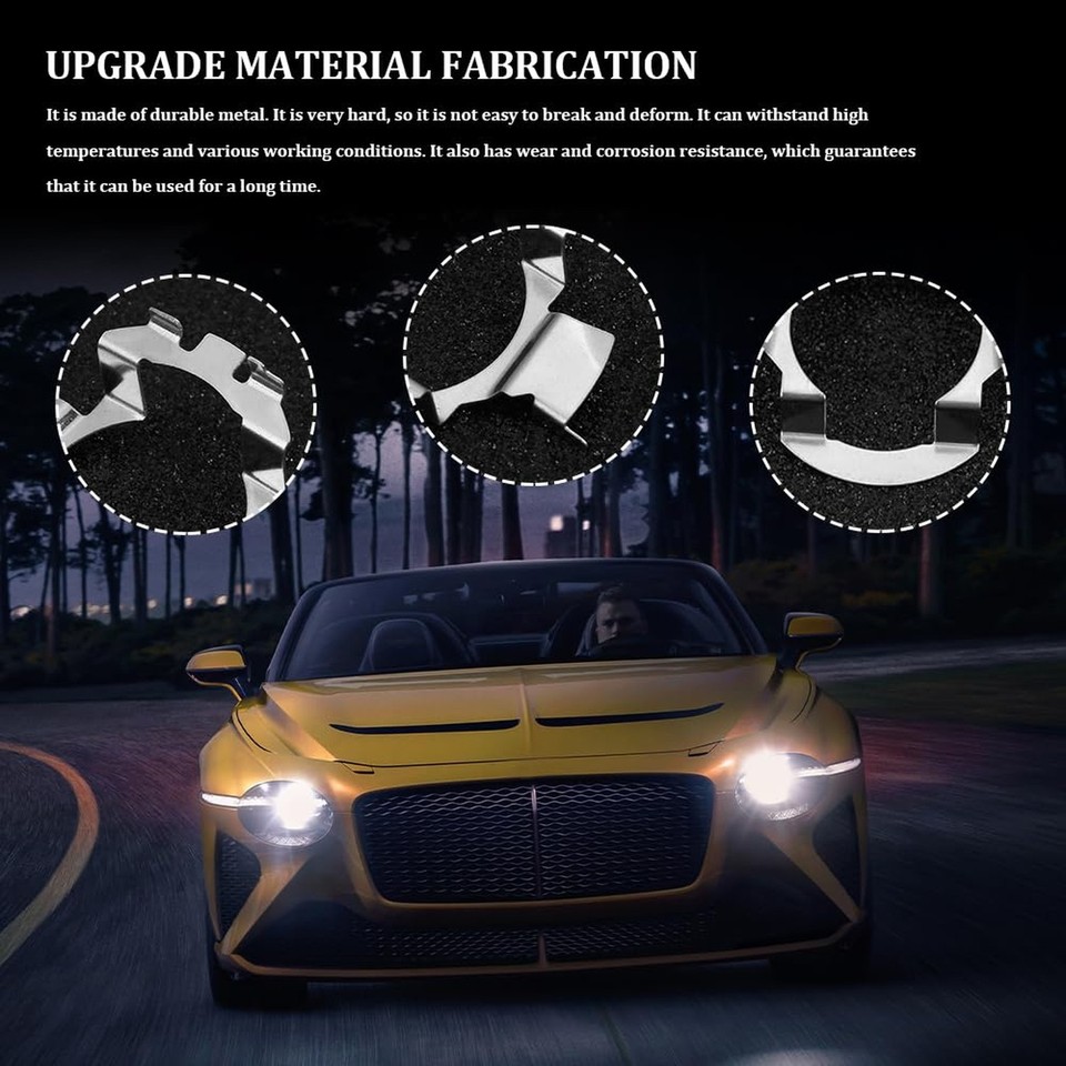 2PCS Car H7 LED Headlight Bulb Adapter, H7 Led Adapter Led Headlamp ...