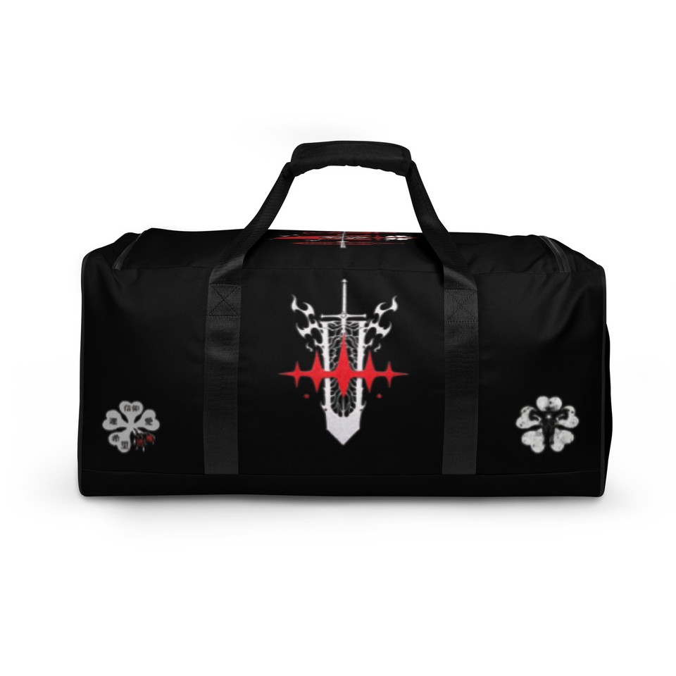 Asta The Wizard King BLACK CLOVER anime Duffle bag | eBay