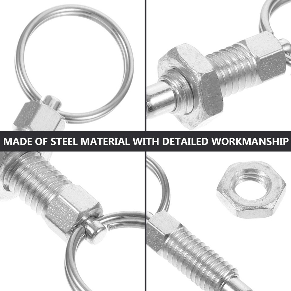 10pcs Metal Spring Plungers Spring Catch Indexing Plungers Greenhouse ...