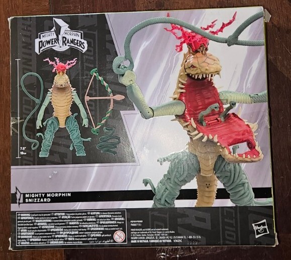 NEW POWER RANGERS LIGHTNING COLLECTION MIGHTY MORPHIN SNIZZARD MMPR | eBay