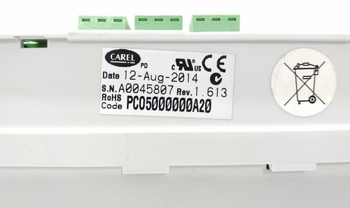 CAREL PCO5 I/O BOARD CONTROLLER PCO5000000A20 REV. 1.613 | eBay