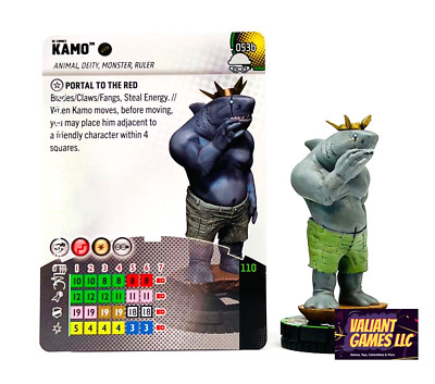 DC Heroclix Kamo #053b w/ Card Prime Notorious Set | eBay