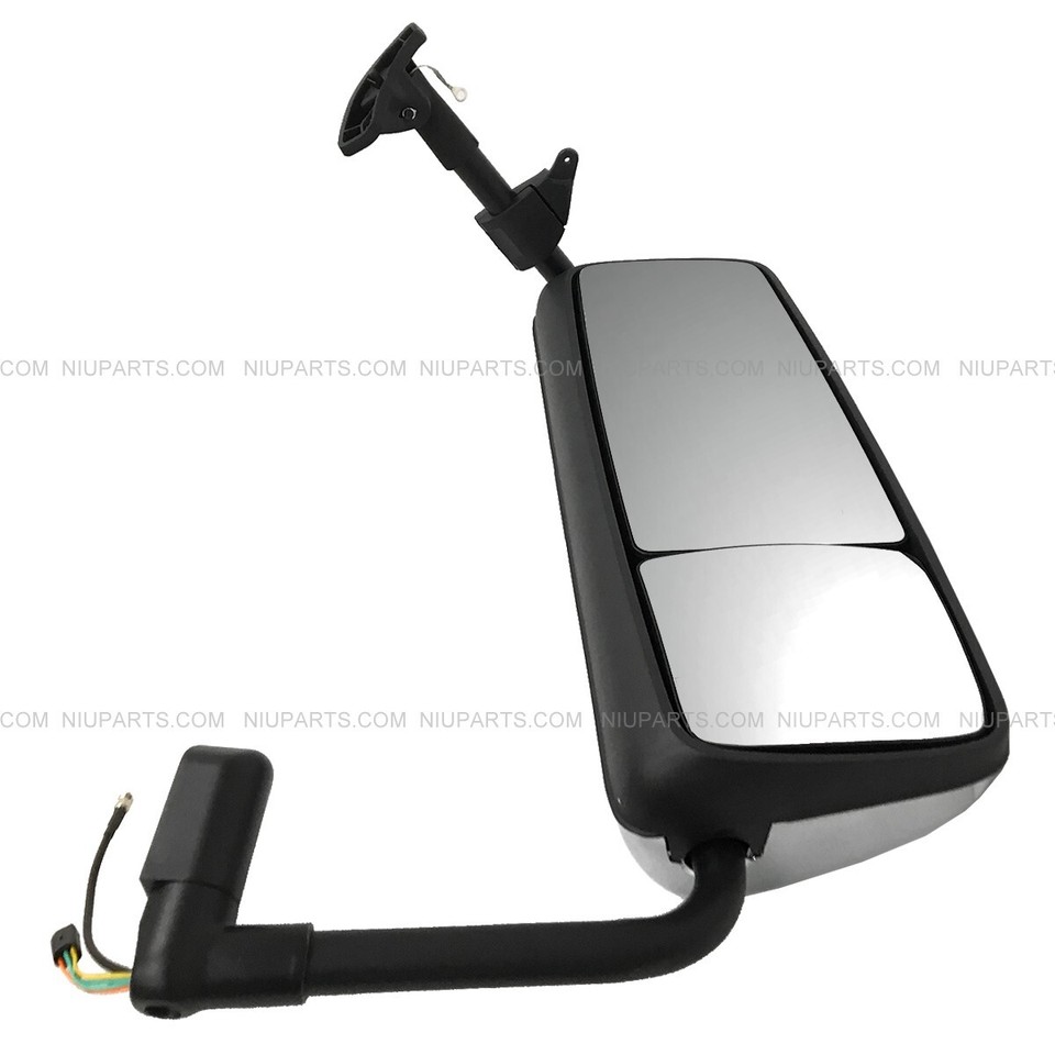 Door Mirror Power Heated w/ Chrome Cover - LH RH (Fit: Volvo VNL VNM ...
