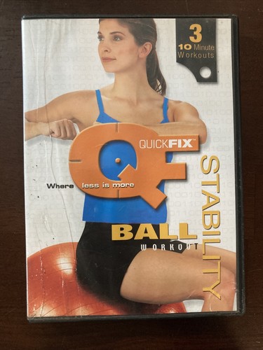 Quick Fix Stability Ball Workout DVD By Keli Roberts 71083562266 | eBay