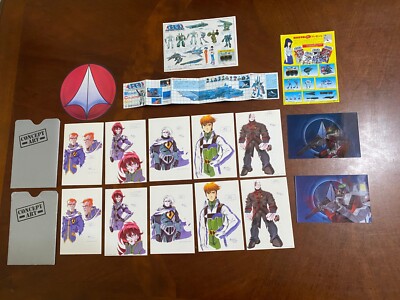 2 sets Robotech Animation Prints from the PS2 Robotech Video Game ...