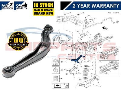 FOR VAUXHALL INSIGNIA 2008-2010 REAR UPPER RIGHT SUSPENSION WISHBONE ...