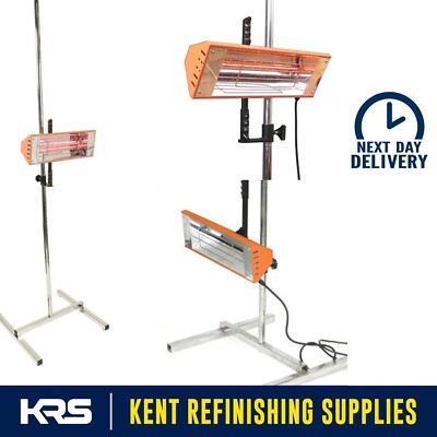 Iwata 1KW Infrared Handheld Heat Lamp Paint Drying Curing Lamp Unit ...