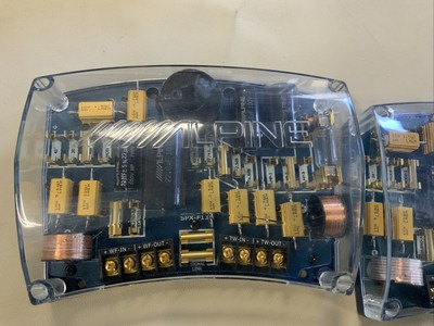 Rare Vintage Old School Alpine SPX-F13M CROSSOVERS Pair | eBay