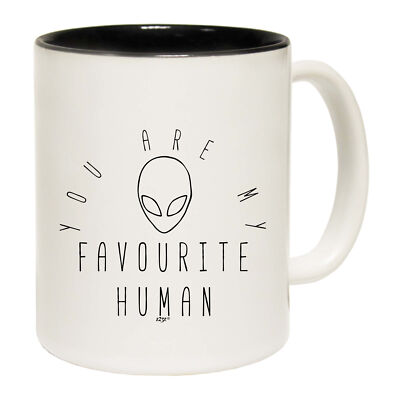 You Are My Favourite Human GIFT BOXED Funny Mugs Novelty Coffee Mug Cup ...