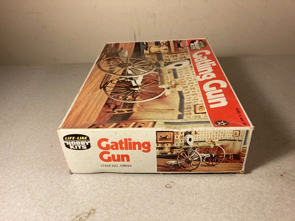 Life Like Hobby Kits Gatling Model Kit | eBay
