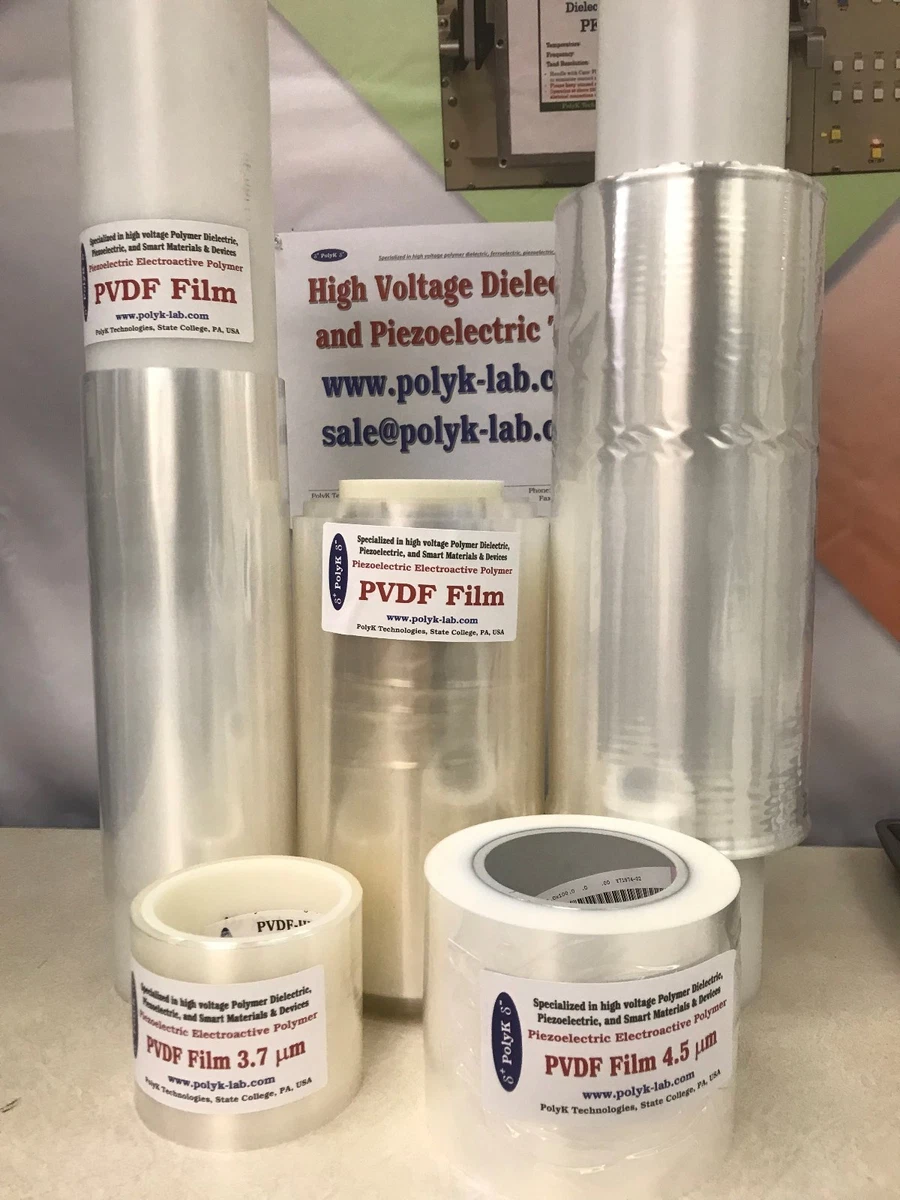 Piezoelectric (Poled) PVDF Film Um To 200 Um Uniaxially, 56% OFF