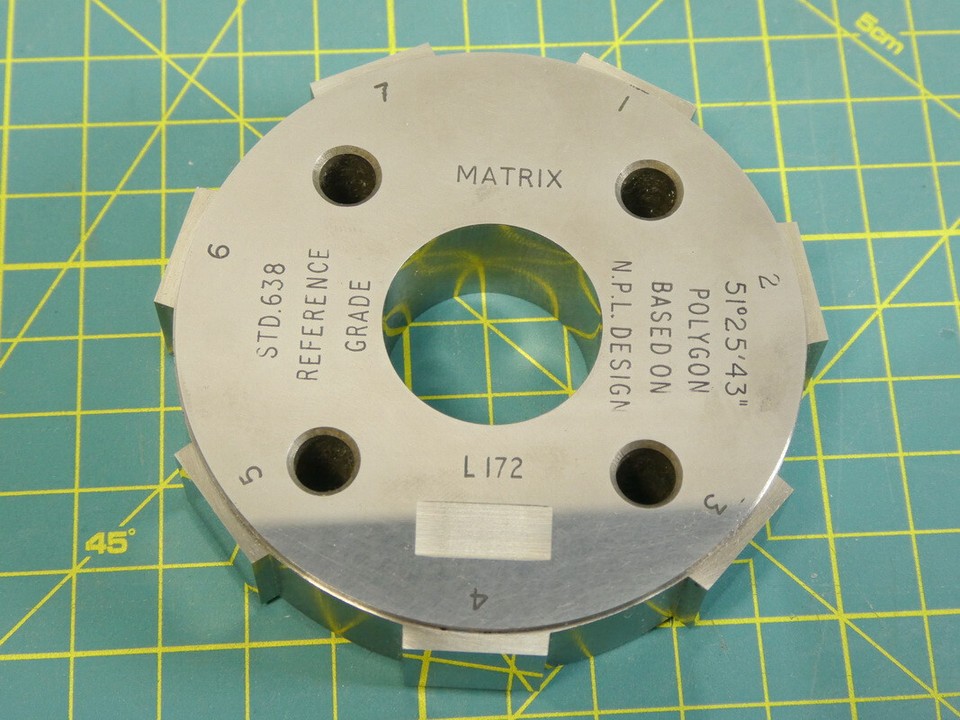 MATRIX 7side REFERENCE! Optical Polygon Autocollimat. Microoptic ...