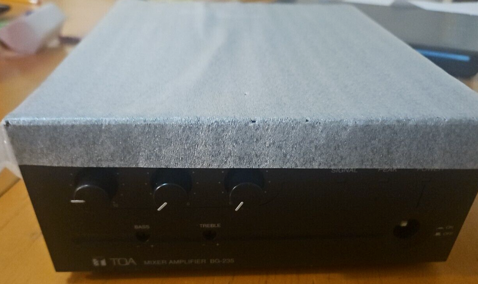 TOA 35w 3 Input Mixer Amplifier Bg-235 for sale online | eBay