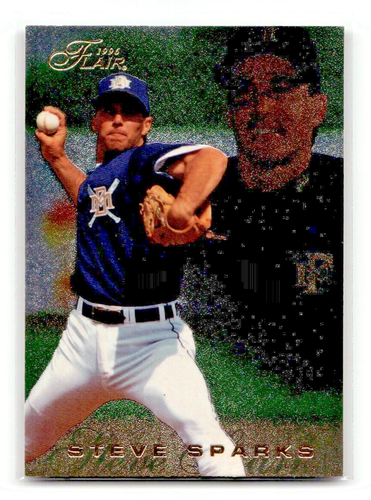 1996 Flair Steve Sparks #107 BASEBALL Milwaukee Brewers | eBay