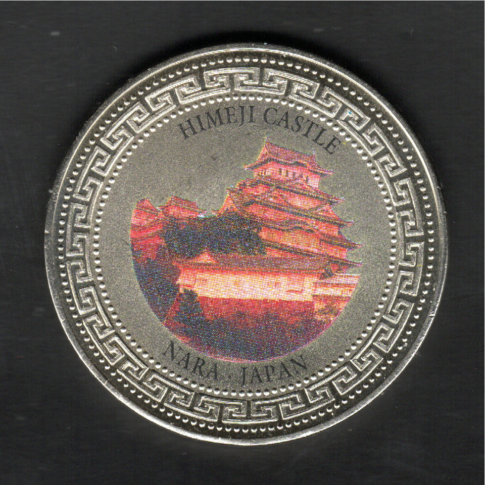 1998 Himeji Castle - Nara Japan - World of Wonders $1.00 Silver Coin | eBay