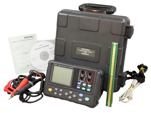 HIOKI Battery HiTester 3554 w/ Pin Type Lead 9465-10 Manual CD Cable ...