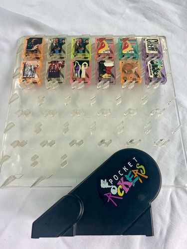 80’s Retro Vintage Pocket Rockers Miami Vice Prince 12 Cassettes Stand ...