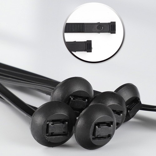 Compact Nylon Cable Ties for Cars 100pcs Easy to Use Fastening Solution ...