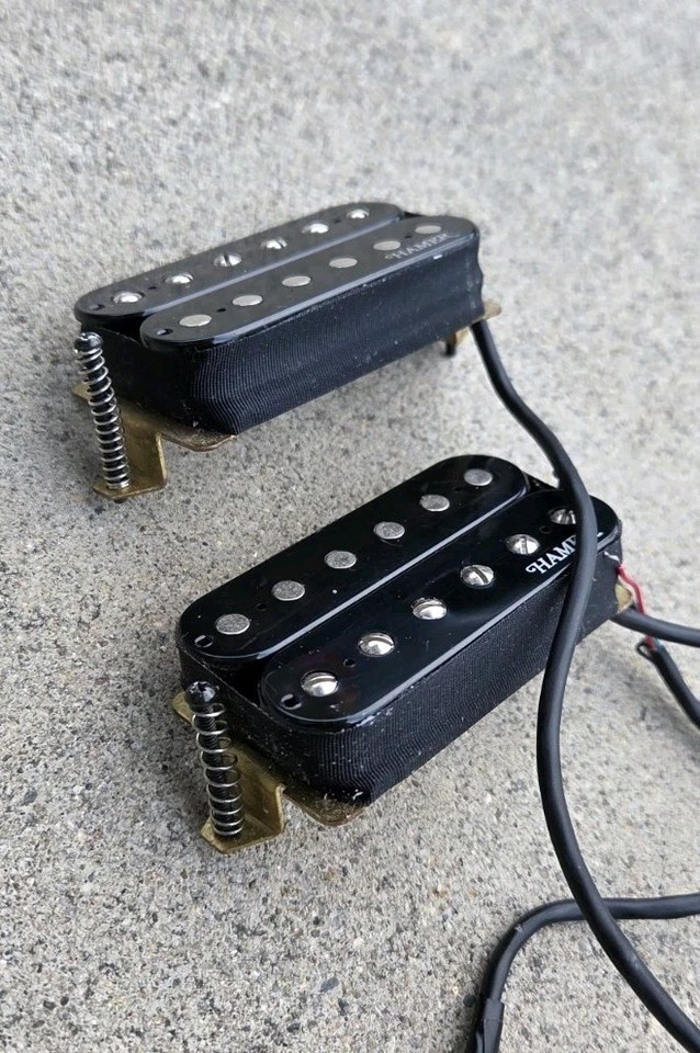 Hamer Humbucker Pickups. Uncovered. Hamer Logo. | eBay