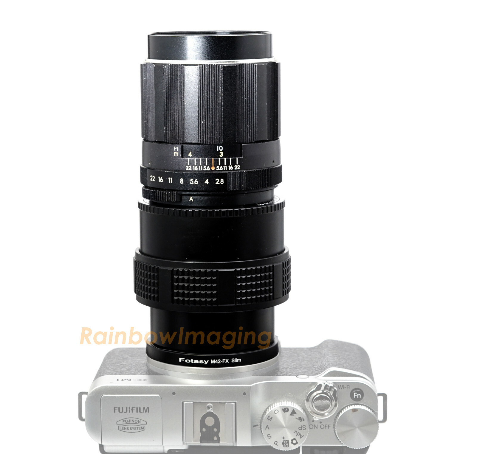 M42 Lens to Fujifilm X Mount X-T1 X-Pro2 X-E2 Adapter/ Macro Focusing ...