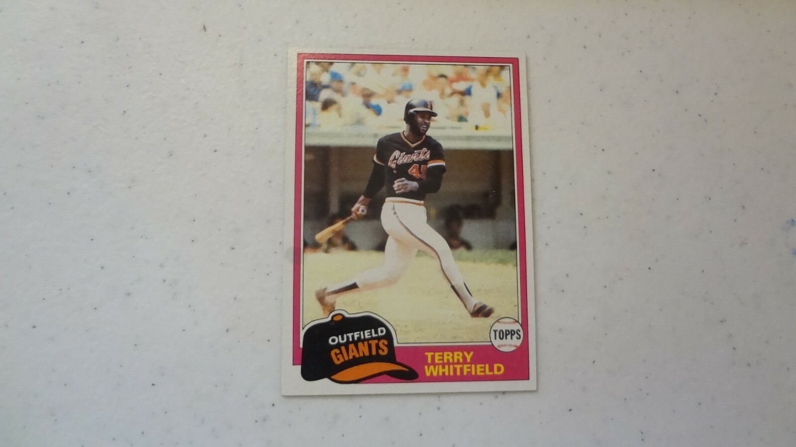 1981 TOPPS #167 TERRY WHITFIELD BASEBALL CARD | eBay