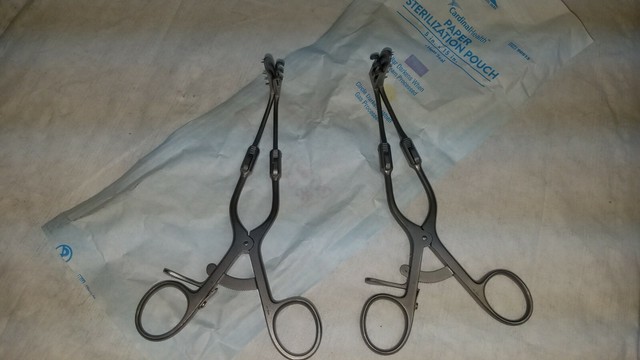 Xomed Surgical ENT House Retractor Set Left & Right 1352248 1352247 | eBay