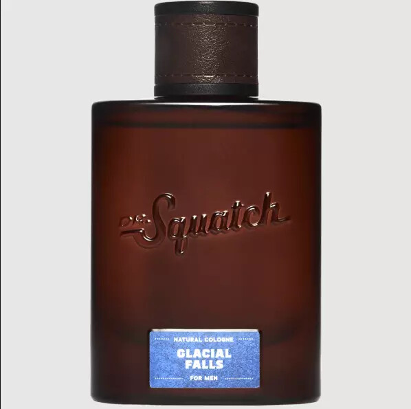 Dr. Squatch Fireside Bourbon Glacial Falls Men's Natural Cologne Made ...