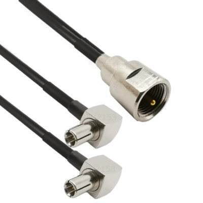 Dual Modem Patch Lead Telstra Nighthawk M5 (Netgear) RG174 Cable FME ...