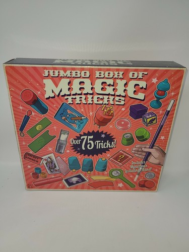 Jumbo Box of Magic 3 Bees & Me KIDS toy 75 MAGIC TRICKS & WAND NEW IN ...
