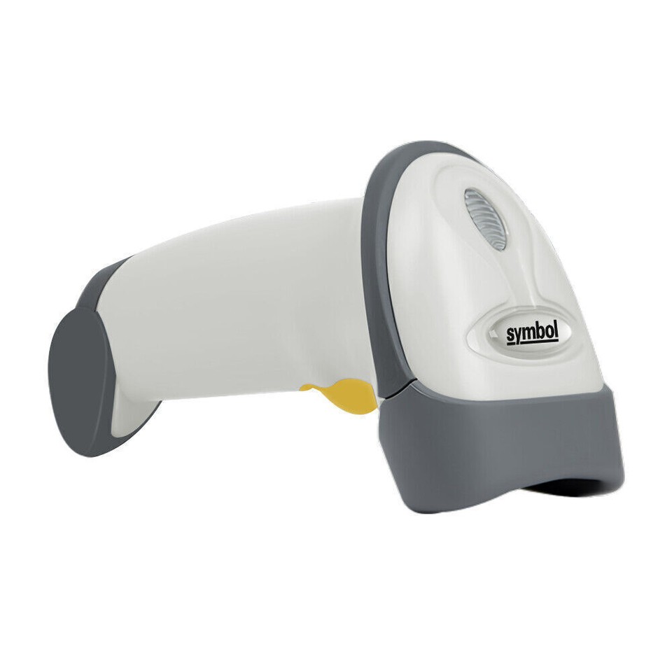 New Symbol LS2208-SR20001R 1D Laser Barcode Scanner Reader With USB ...