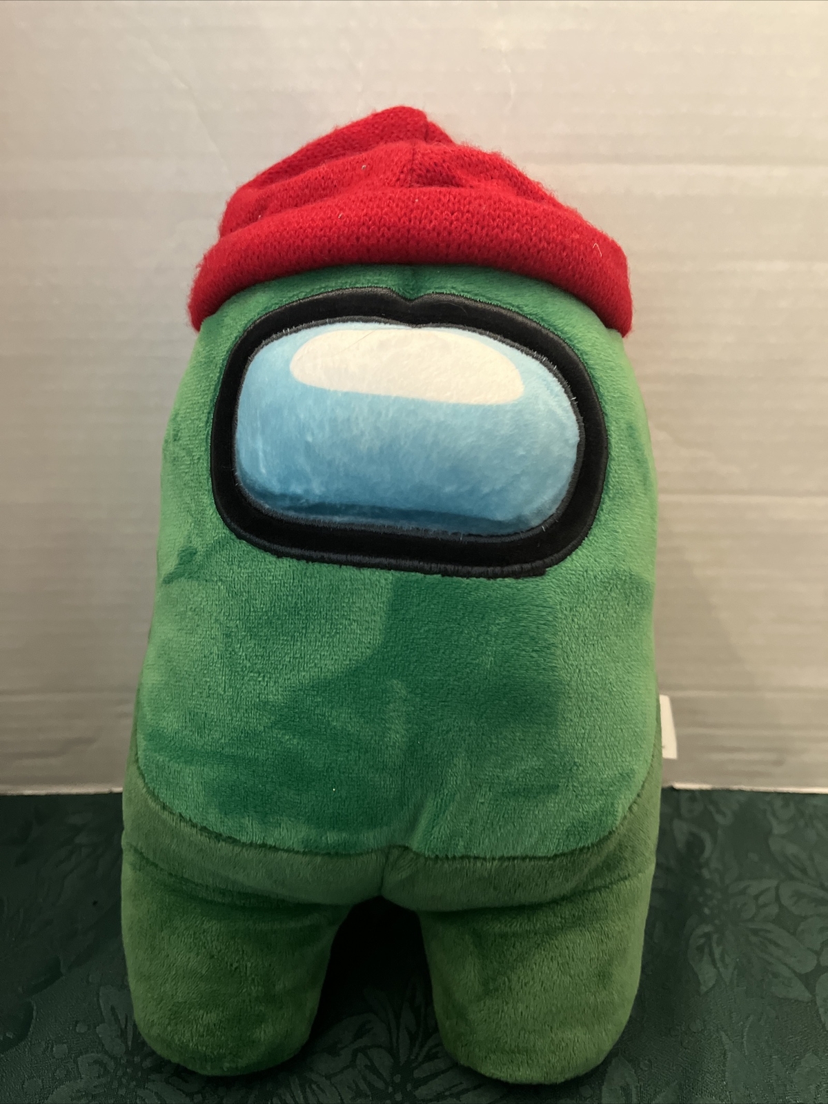INNERSLOTH TOIKIDO AMONG US GREEN CREWMATE W/ BEANIE GAMER PLUSH FIGURE ...