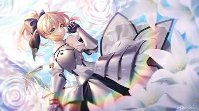 Anime Girls Fate Series Fate Unlimited Codes Fate Gaming Mat Desk 41181 ...