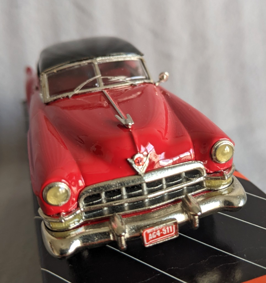 RARE MIB 1:43 WESTERN MODELS 1949 CADILLAC COUPE DEVILLE RED LIMITED ...