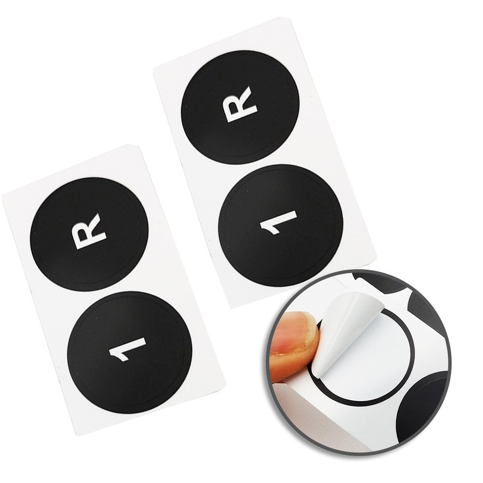 Interior Button Repair Button Sticker Gear Selector Decal Button Repair ...