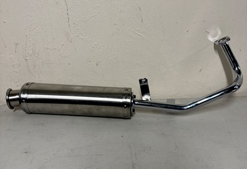 MMG Exhaust System Muffler for GY6 50cc 4 Stroke Scooters | eBay