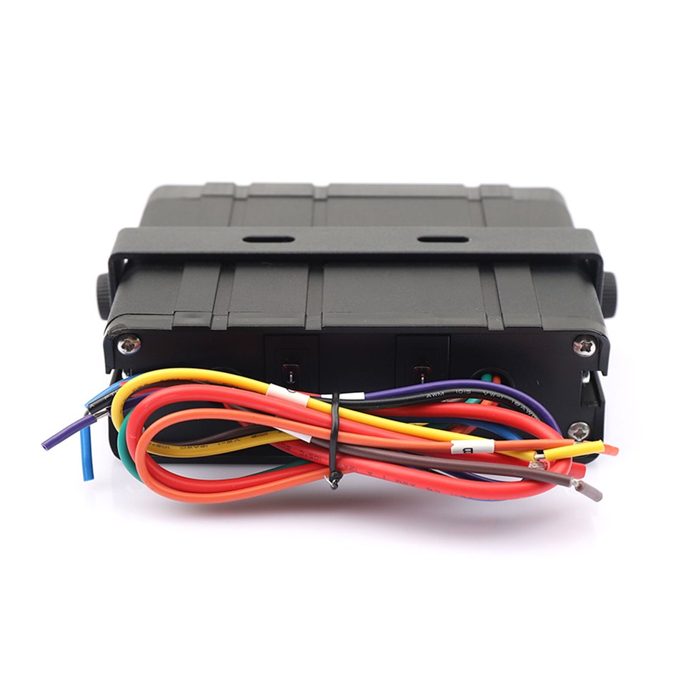 6 Gang 12V DC 40A On/Off Rocker Switch Panel Control Box for Jeep Auto ...