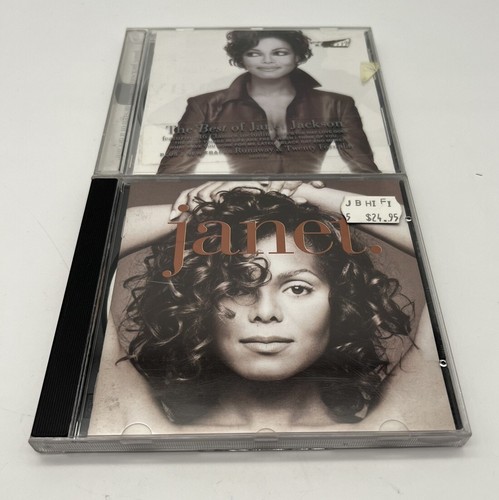 Janet Jackson Janet Audio CD Album & Janet Jackson The Best Of CD Album ...