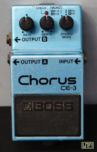 Boss CE-3 1986 Vintage Stereo Chorus Guitar Effect Pedal - MIJ Green ...